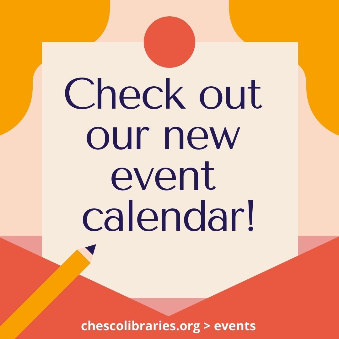 New Event Calendar – Stay Connected with Chescolibraries
