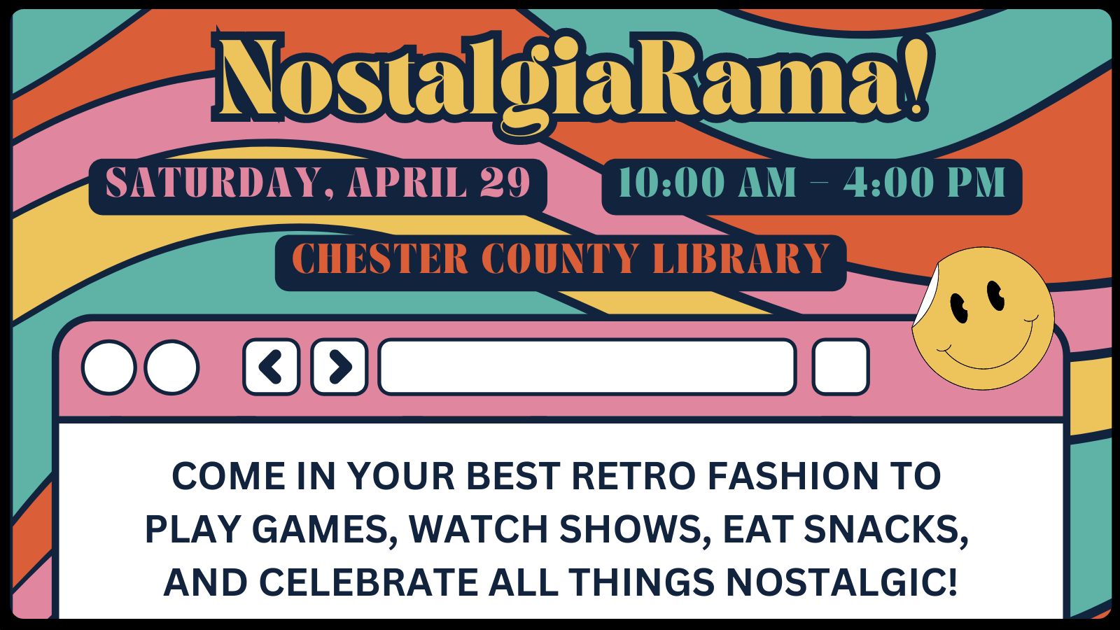 NostalgiaRama – An 80s, 90s, and Aughts Celebration! – Stay Connected ...