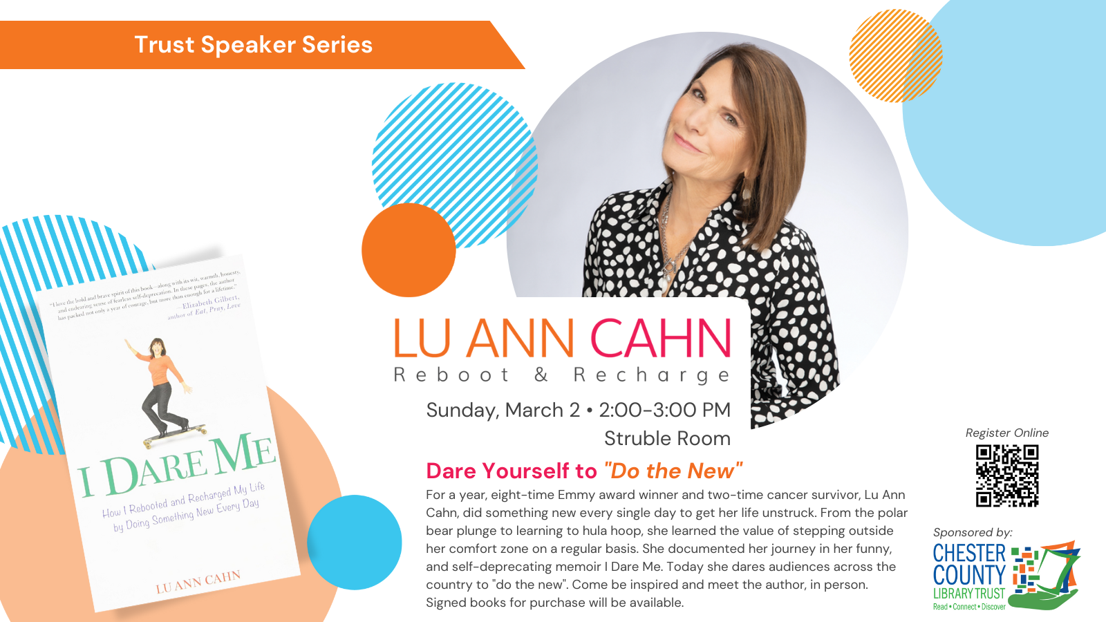 Lu Ann Cahn, Emmy-Winning Journalist and Author, to Speak on Career ...
