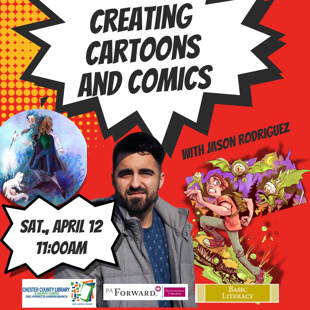 Creating Cartoons and Comics! – Stay Connected with Chescolibraries