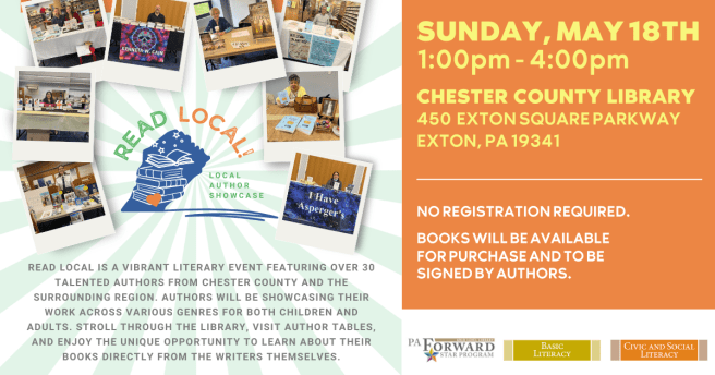 Chester County Library Will Host Local Author Showcase on May 18th ...
