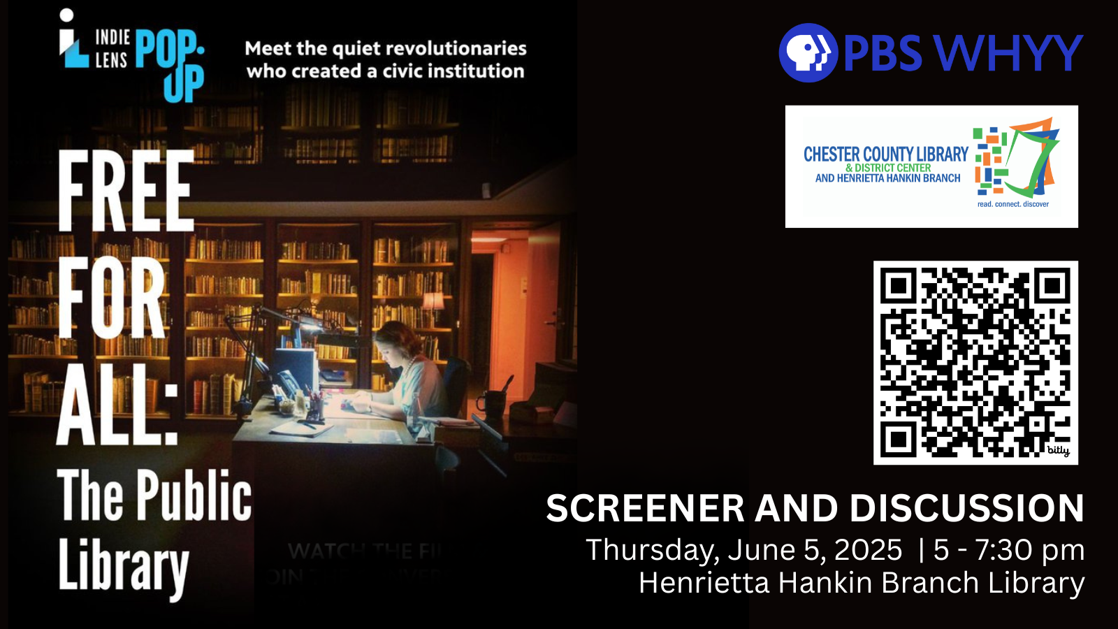 Free for All: the Public Library! – Stay Connected with Chescolibraries