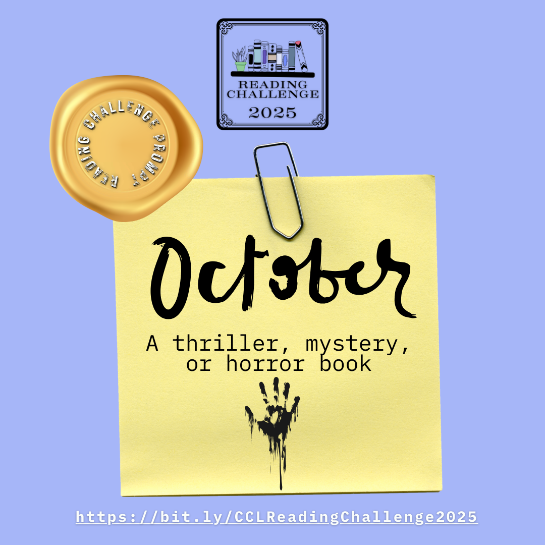 2025 Reading Challenge! October – Stay Connected with Chescolibraries